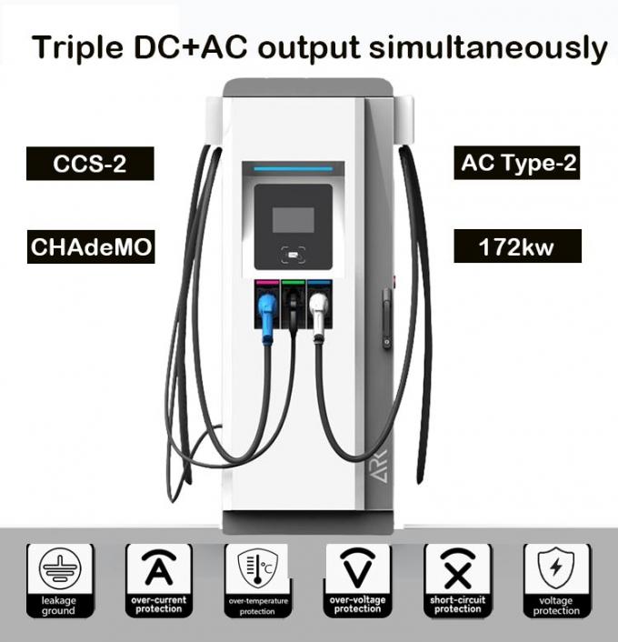 Dc Ac Integrated Fast Ev Charger 20kw 120kw 150kw Ccs Chademo Ev ...